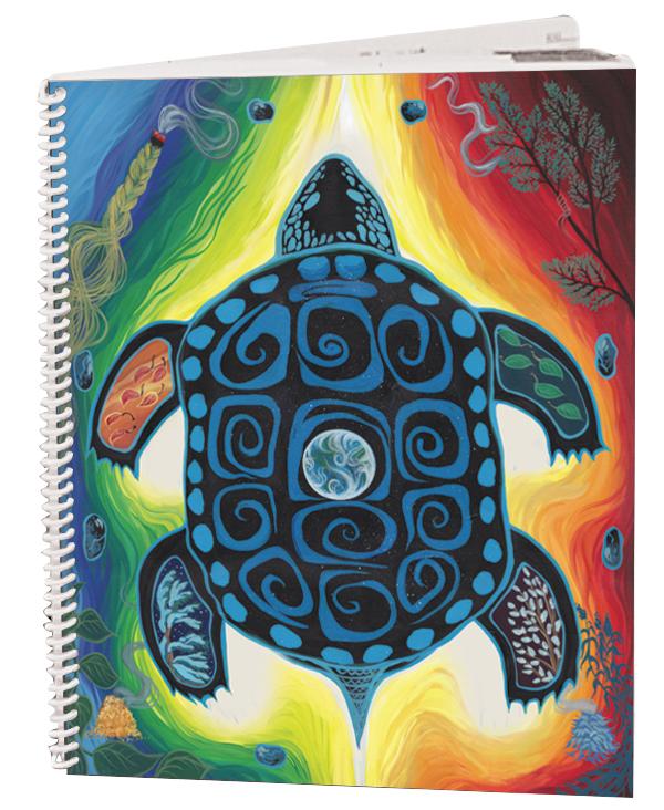 Indigenous Reflections Notebook Scribbler Features Vibrant Artwork ...