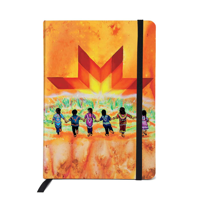 Indigenous First Nations Art Hardcover Journals – Moccasins Canada