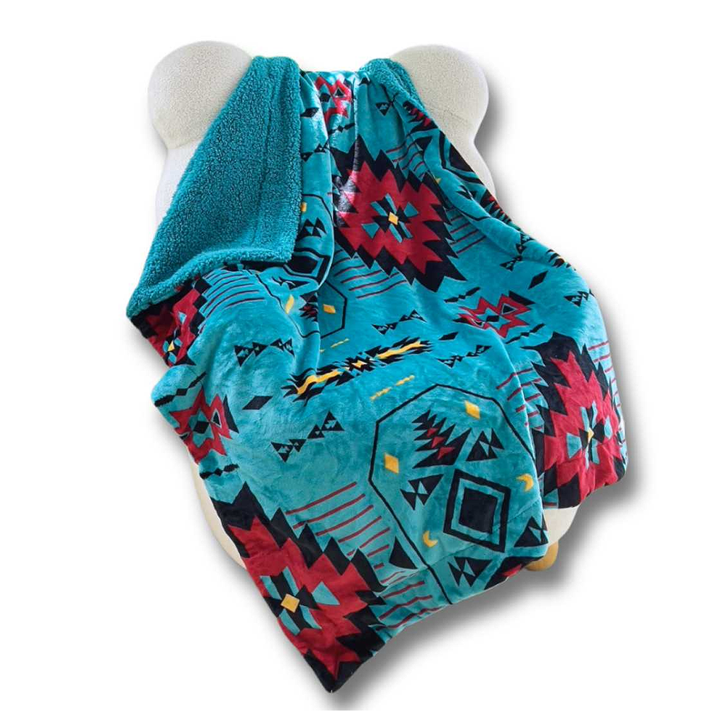 Indigenous Art Sherpa Baby Blanket 40x50" by KEYA Bedding Co ...