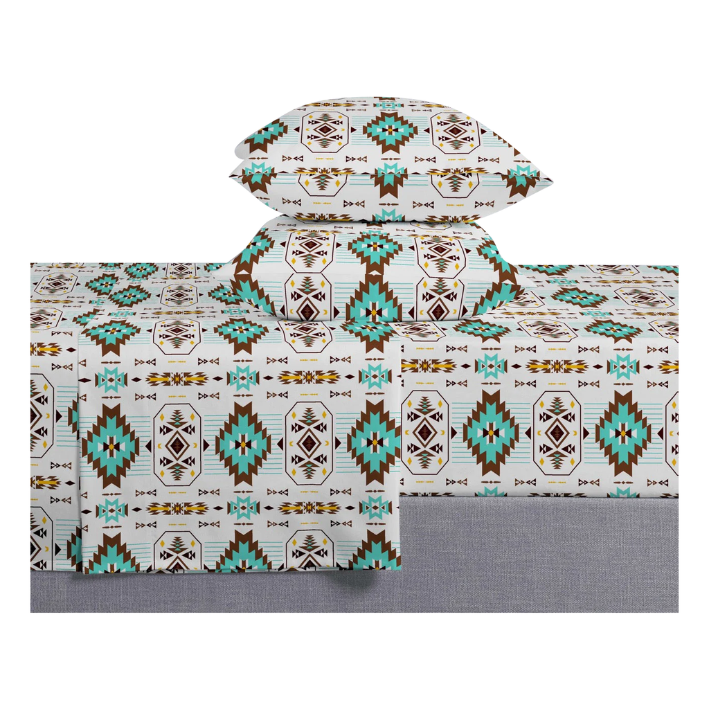 Indigenous Art 4-Piece Sheet Sets by KEYA Bedding Co. – Moccasins Canada