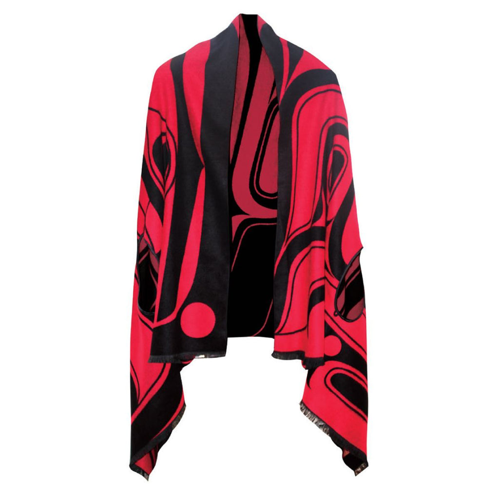 Indigenous Ethnic Design Reversible Fashion Cape by Native Northwest ...