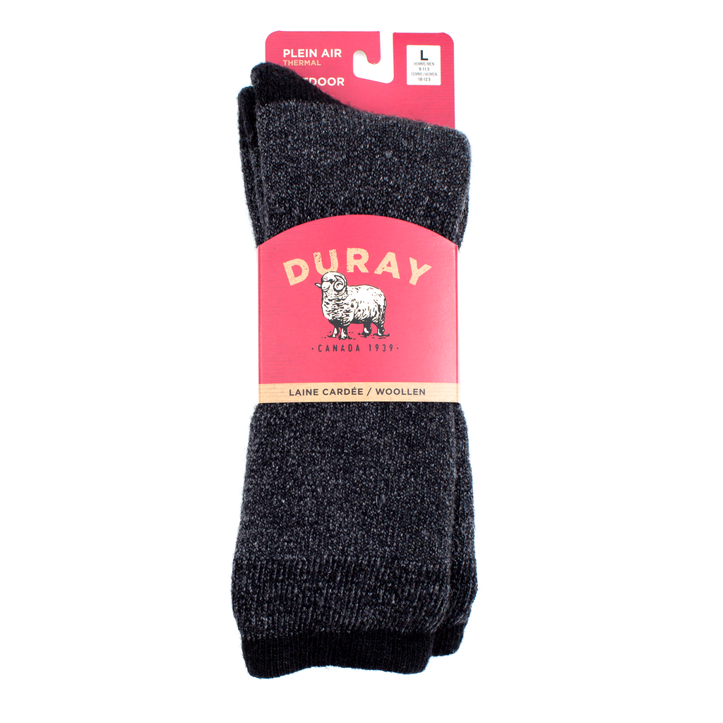 Duray Men's Avalanche Wool Socks Made in Canada – Moccasins Canada