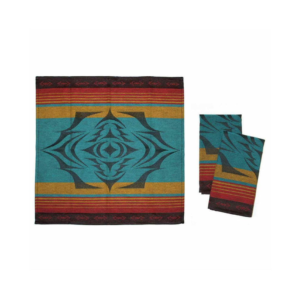 Indigenous Art Cloth Napkins 18" x 18" Set of 2 by Native Northwest ...
