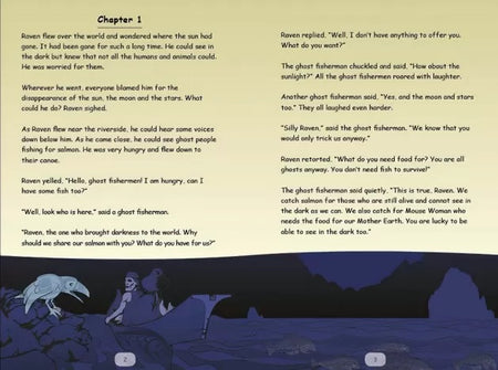 Strong Stories Tlingit: Raven Returns the Daylight French & English ...