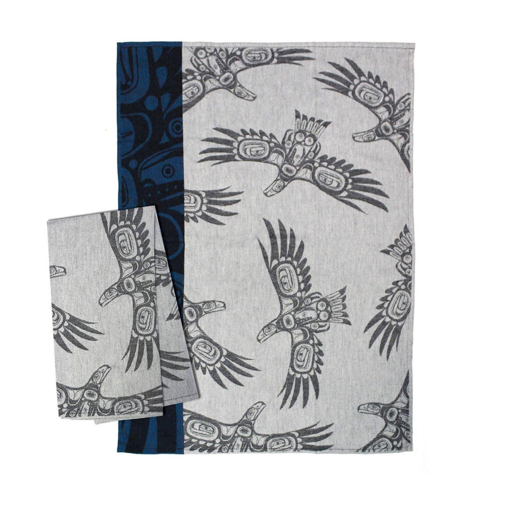 Indigenous Art Printed Tea Towels 100% Cotton by Native Northwest ...