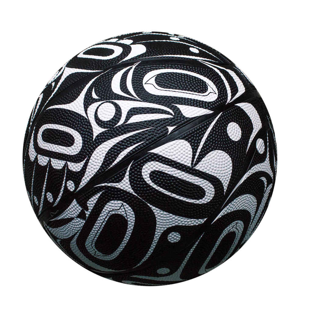 Indigenous Art Adult Basketball Designed in Alaska Trickster Co ...