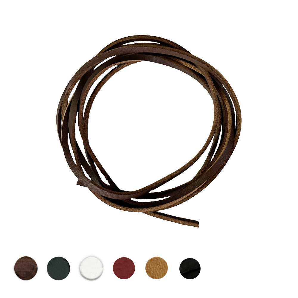 Colourful Replacement Leather Laces for Moccasin Shoes & Crafting ...