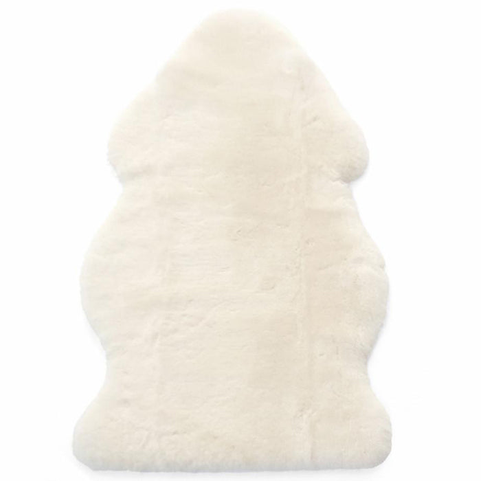 Lambskin Specialties Genuine Sheepskin Rug in Ivory, Black or Red ...
